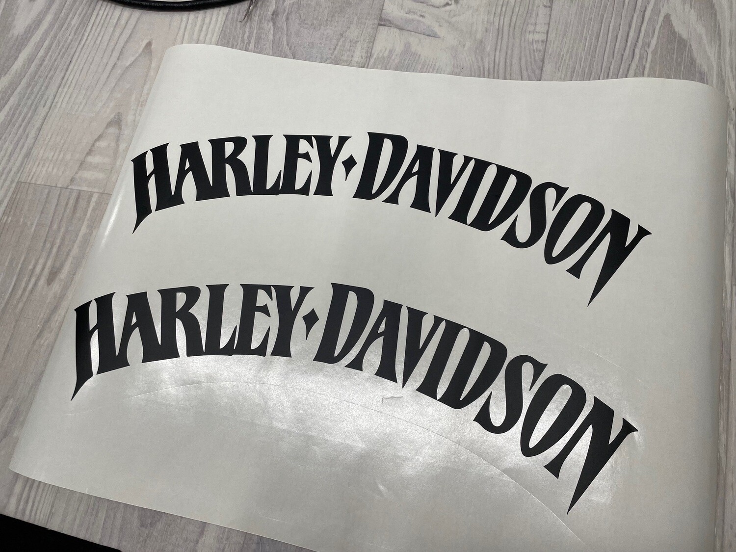 Harley Davidson Tank Decals