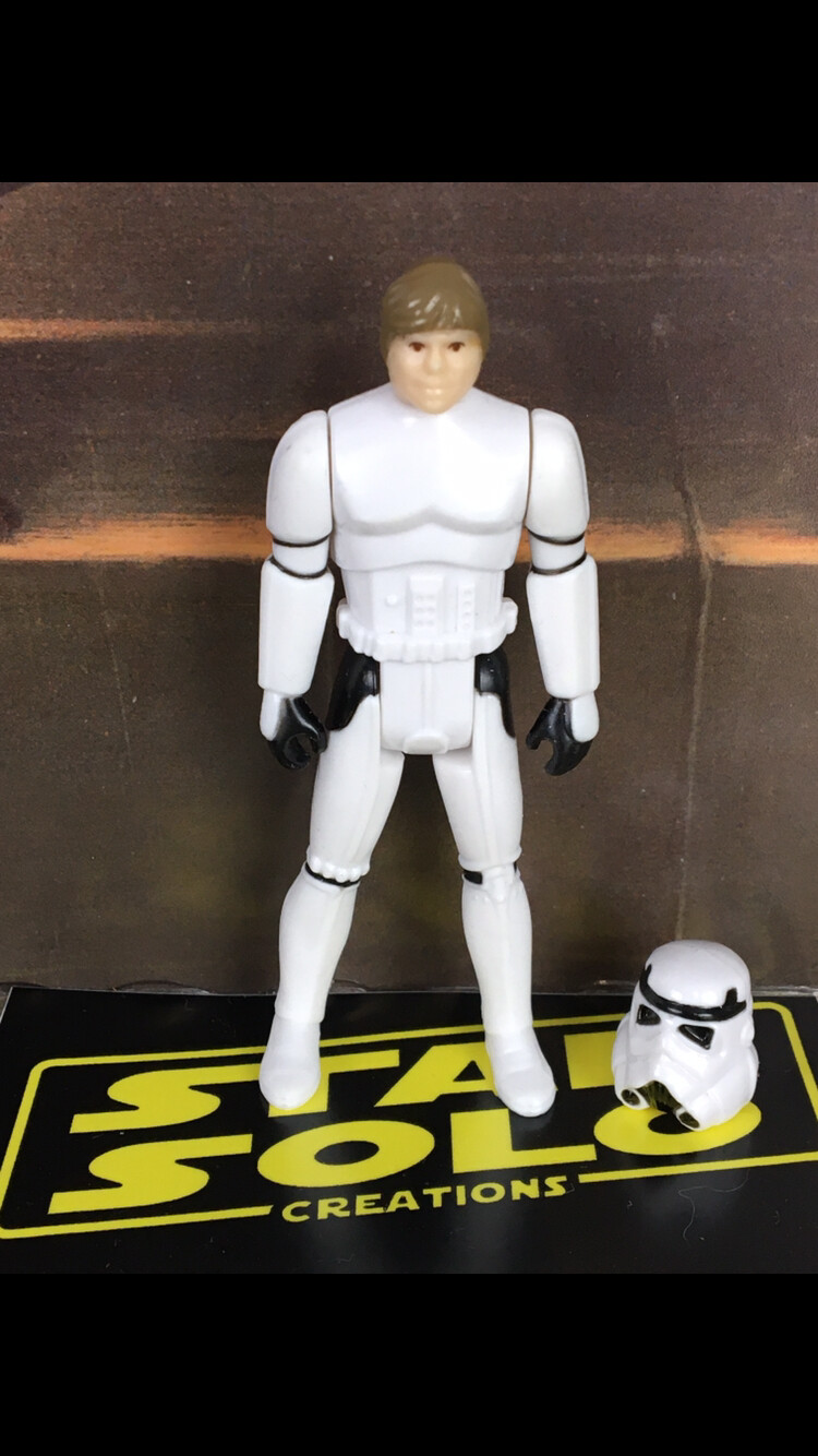 Stan Solo Custom Luke In Stormtrooper Disguise