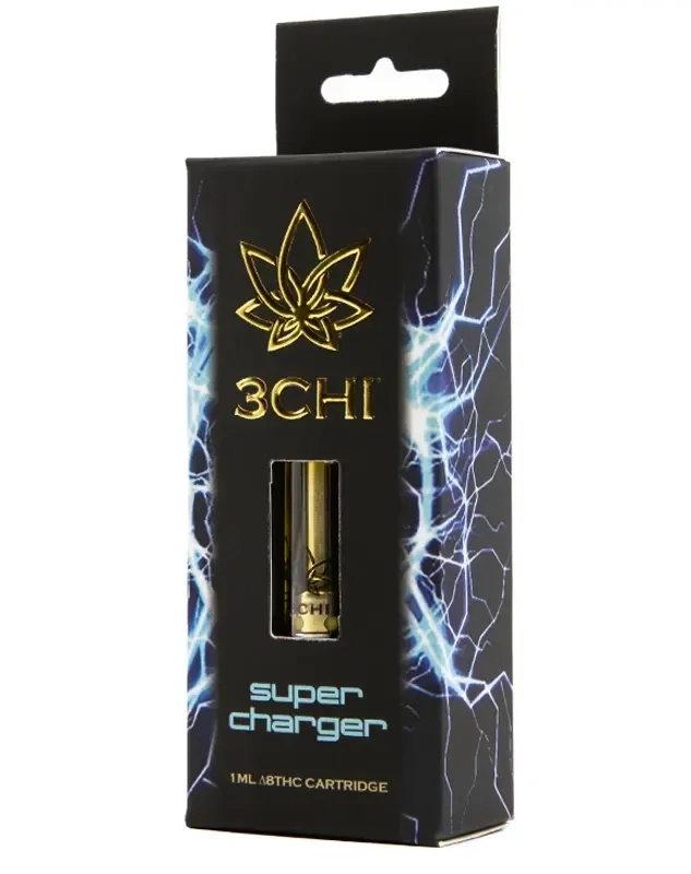 3Chi: Super Charger Indica Hybrid Delta 8 THC Vape Cartridge 1g - Nurse ...