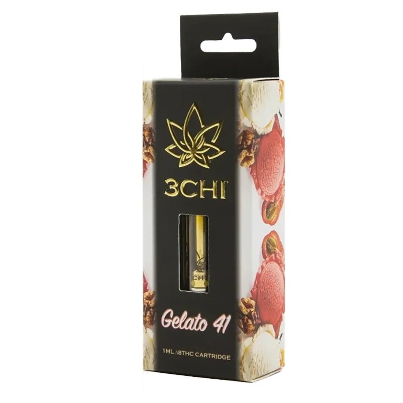 3Chi: Gelato 41 Indica Hybrid Delta 8 THC Vape Cartridge 1g - Nurse ...