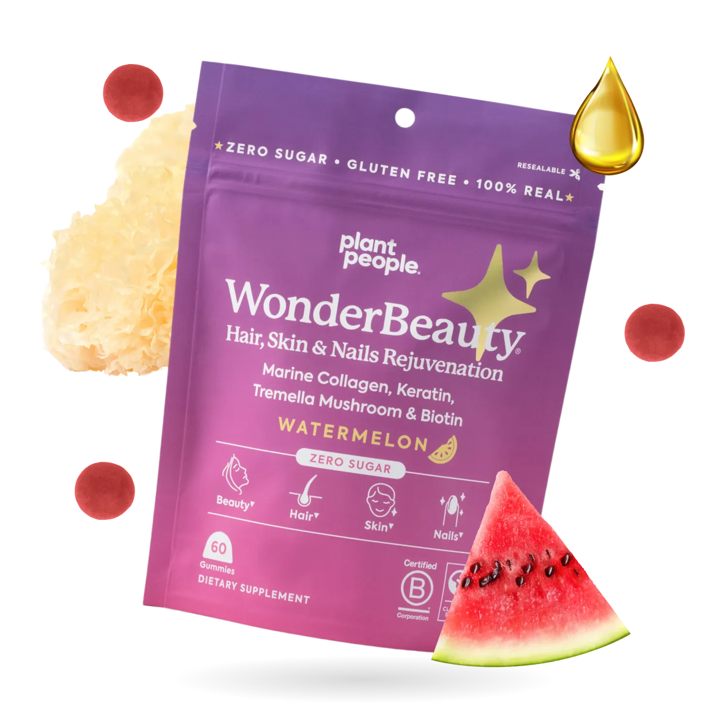 Plant People: WonderBeauty Mushroom Gummies - What is Whole Spectrum ...