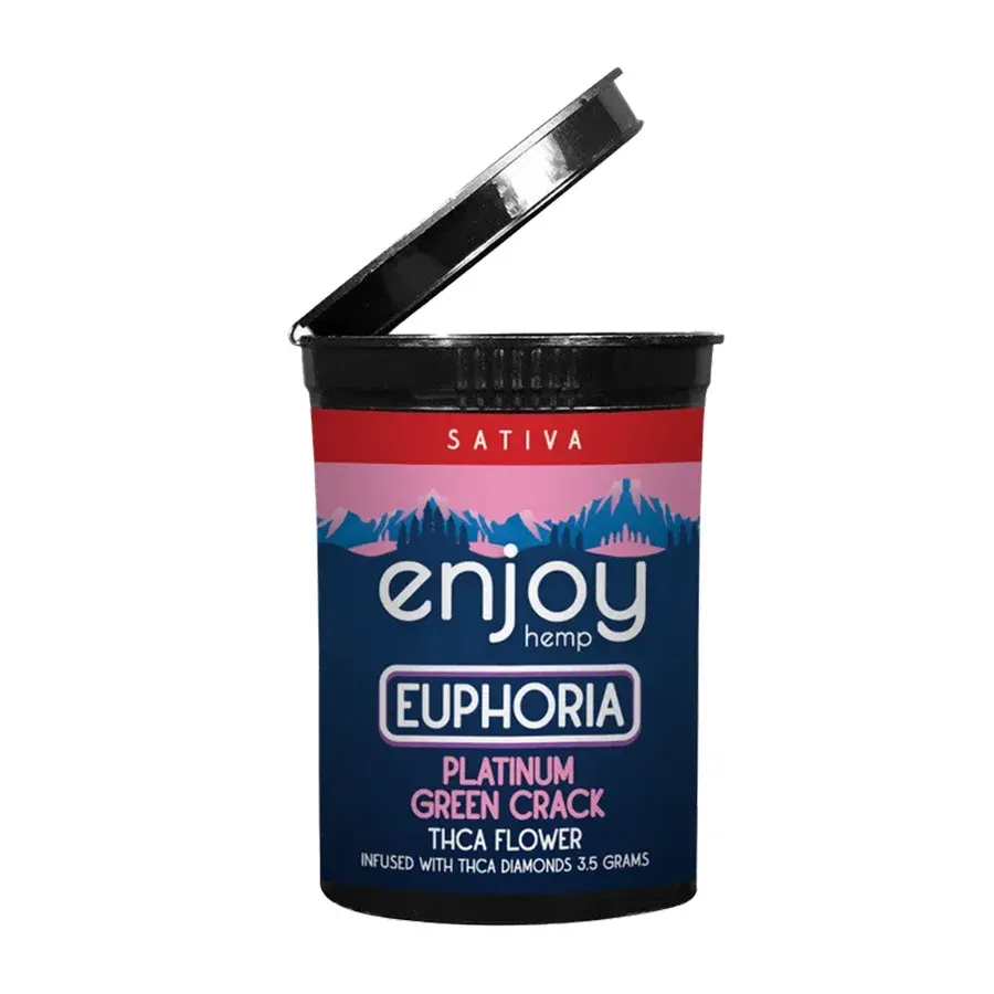 Enjoy: Euphoria Platinum THCa Flower - 3.5g - Cycling Frog - Nurse Wellness