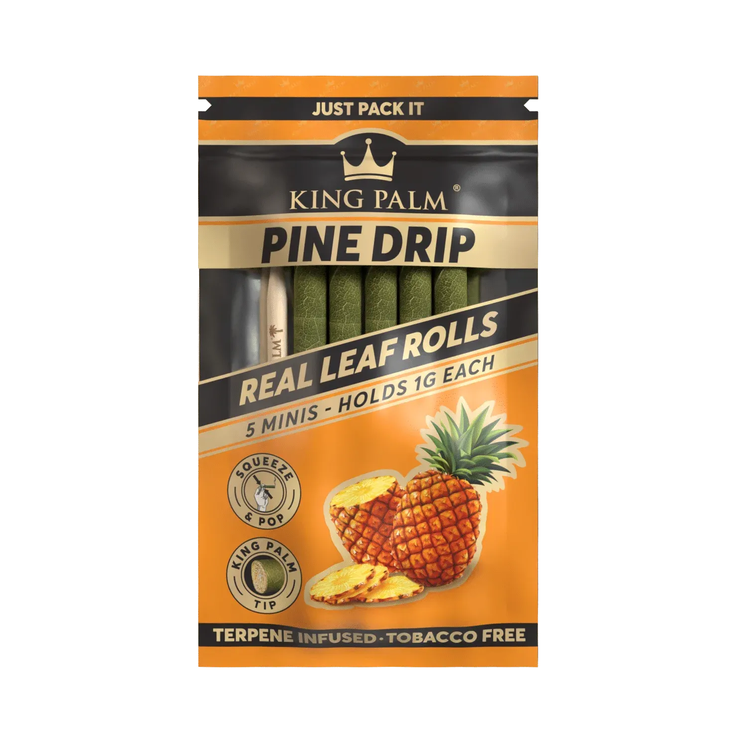 King Palm: Wrap Pouches 5 pk – Pine Drip – Shop3 – Nurse Wellness