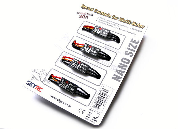 Kit ESC 20A 4PCS pour Moteur brushless