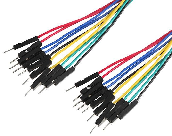 Fils de liaison pour Arduino, connecteurs Mâle - Mâle, longueur 200mm,