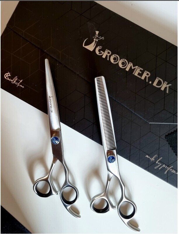 Scissor Blue Stone Set - 7"