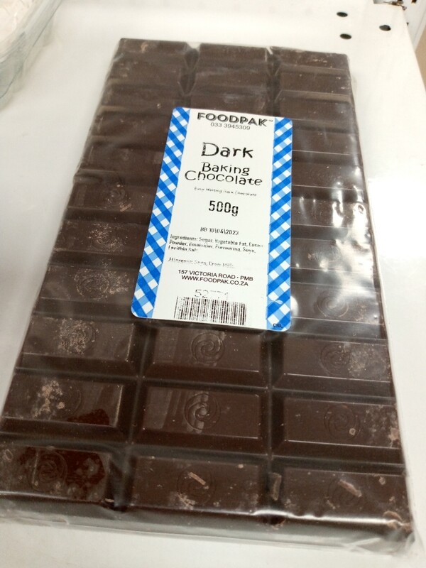dark baking chocolate