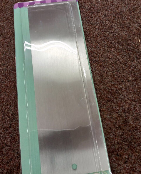 Flat metal scraper 25cm