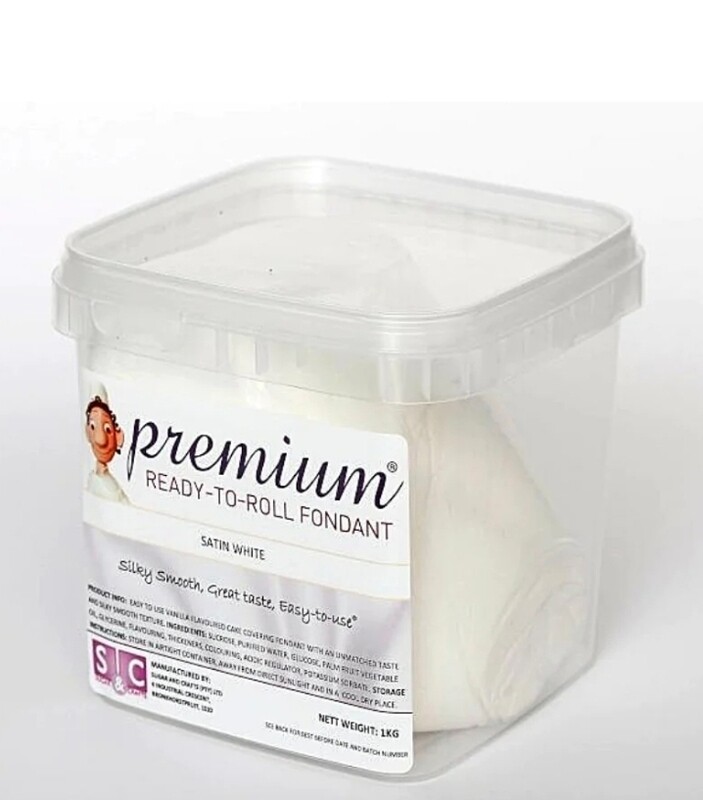 White premium fondant 1kg