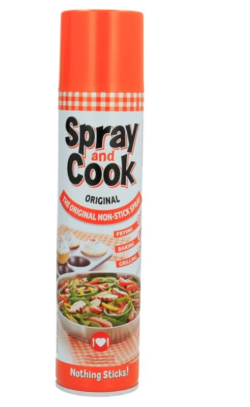 Cook and spray