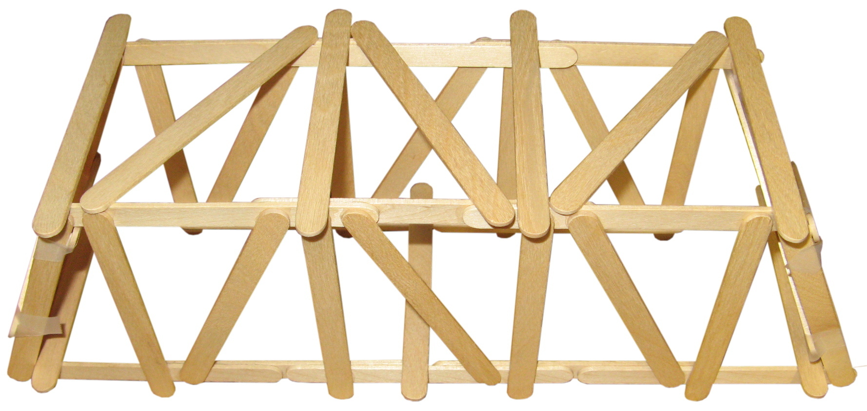 Warren Truss Bridge Popsicle Stick