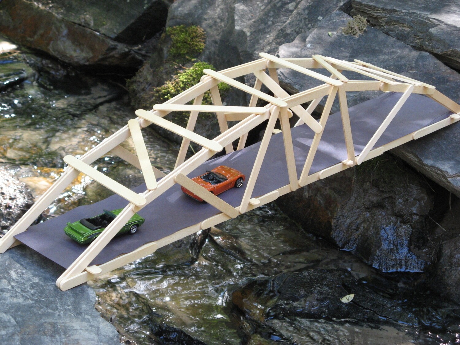 Popsicle Stick Arch Bridge