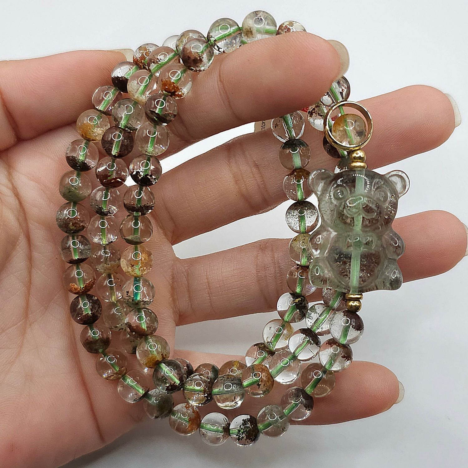 Natural 3 Lap Garden Phantom with Bear