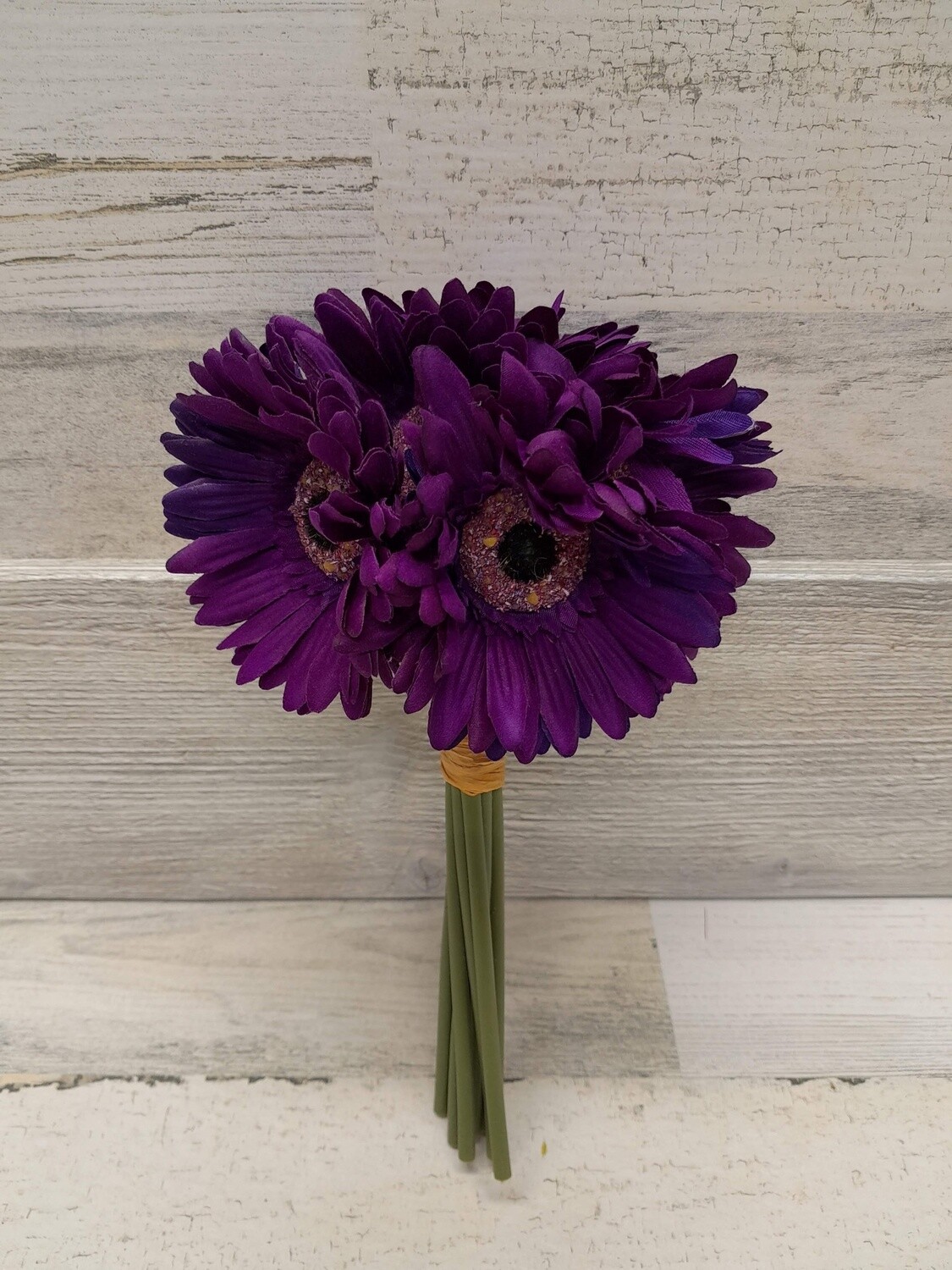 Purple Gerbera Daisies Bouquet