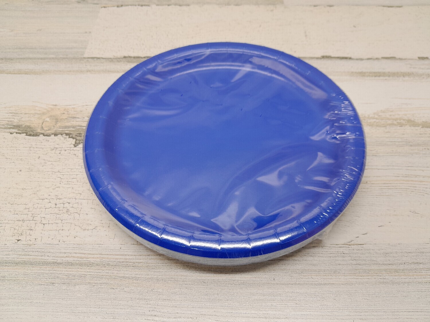 24pc 9" Paper Plate Blue