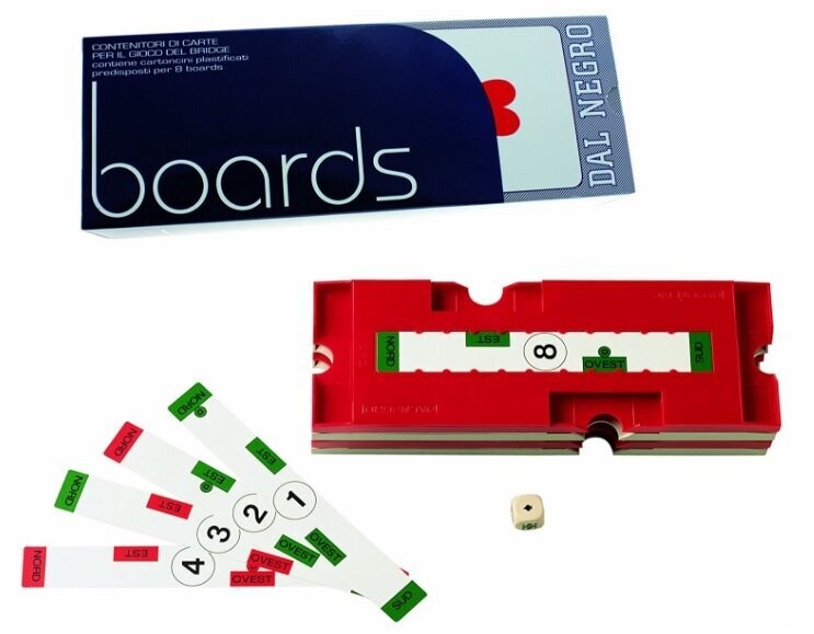 Set da 4 Boards per il Gioco del Bridge