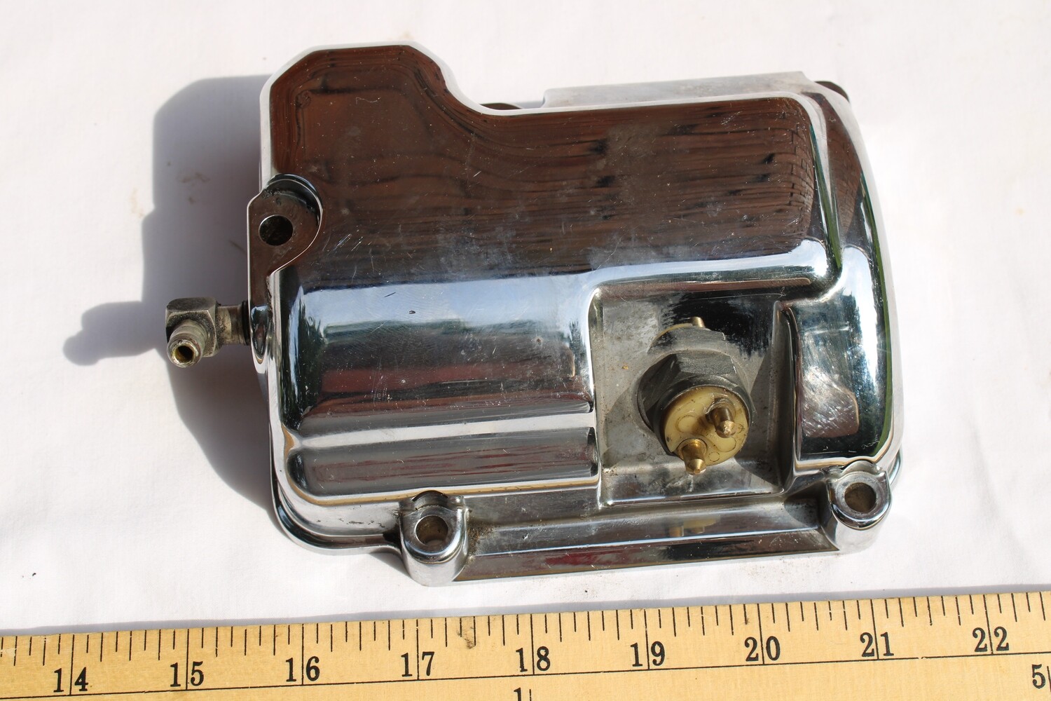 OEM Harley-Davidson Transmission Top Part #34543-00 Chrome Fits FXST ...