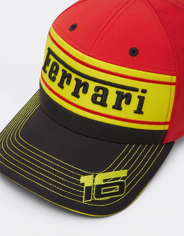 Gorra Leclerc Edición Especial Monza GP - Scuderia Ferrari Gorra Leclerc Edición Especial Monza GP - Scuderia Ferrari