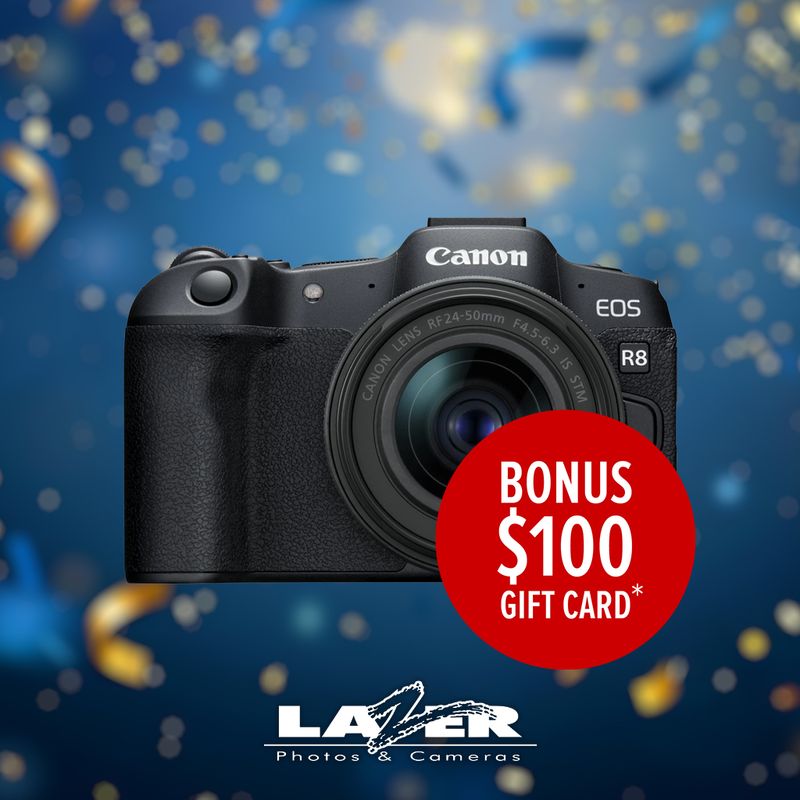 Canon EOS R8 with with RF 24-50mm f4.5-6.3 IS STM Kit