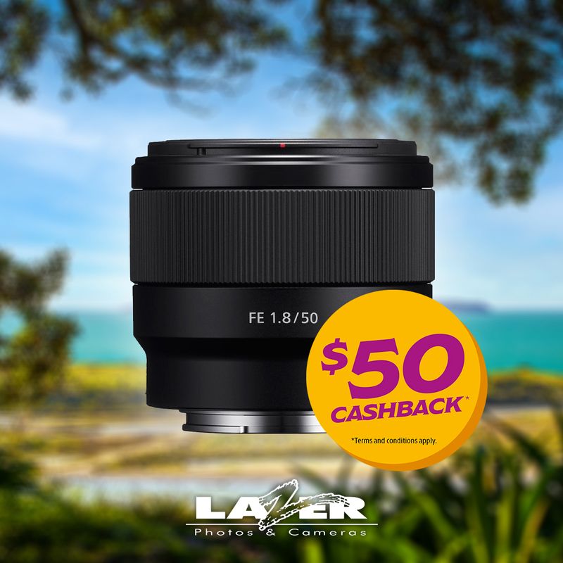 Sony FE 50mm F1.8 (E-Mount) Lens