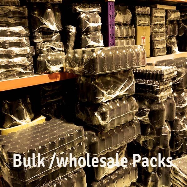 Bulk Wholesale Amber Glass Jars and Bottles - Amber Glass Jars ...