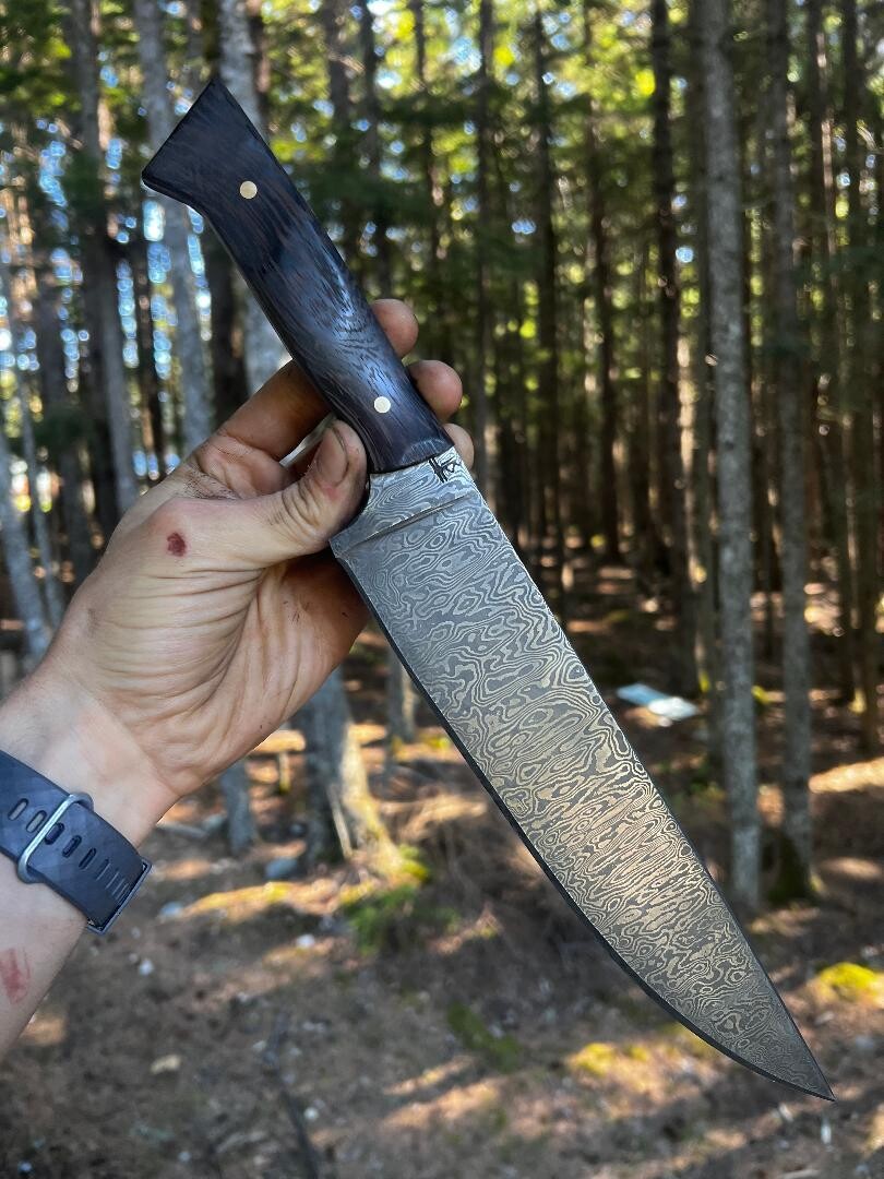 Damascus Chef Blade