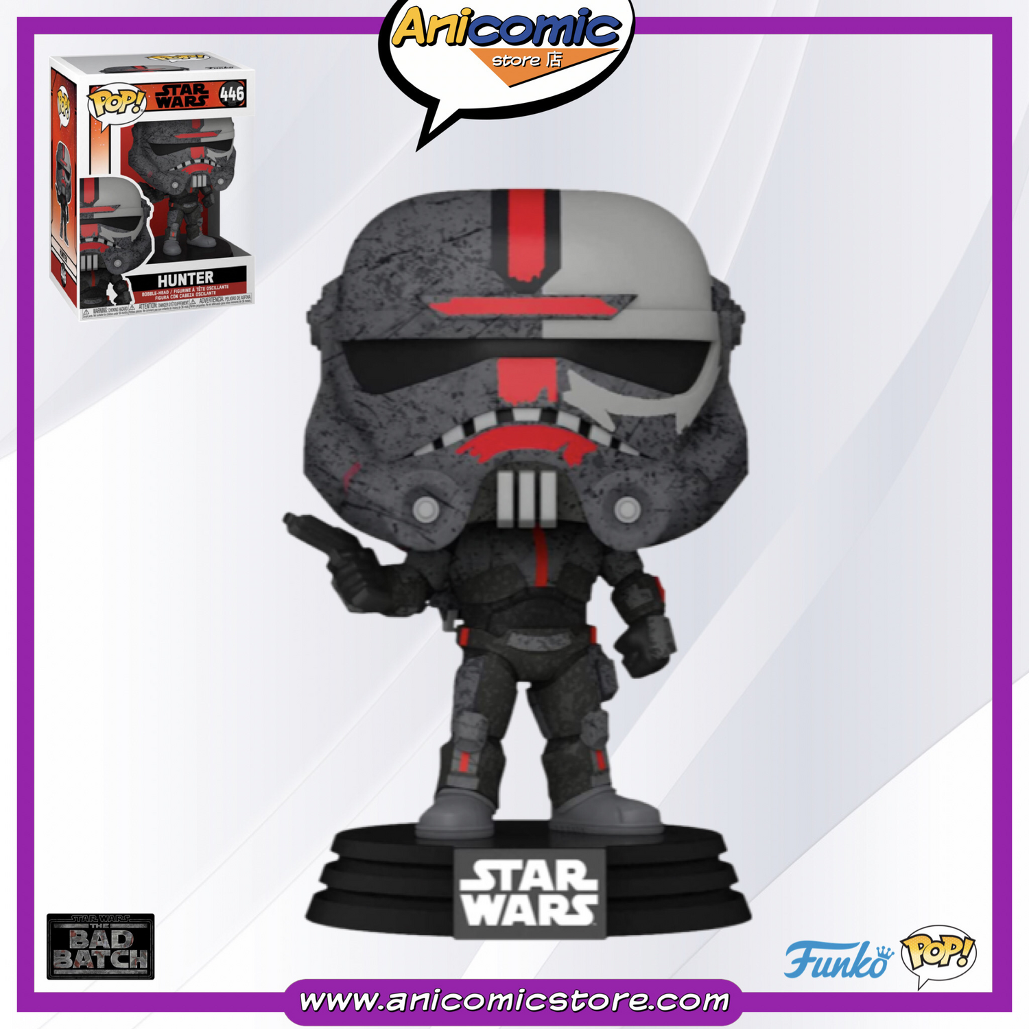 Funko Pop Hunter - The Bad Batch - Star Wars