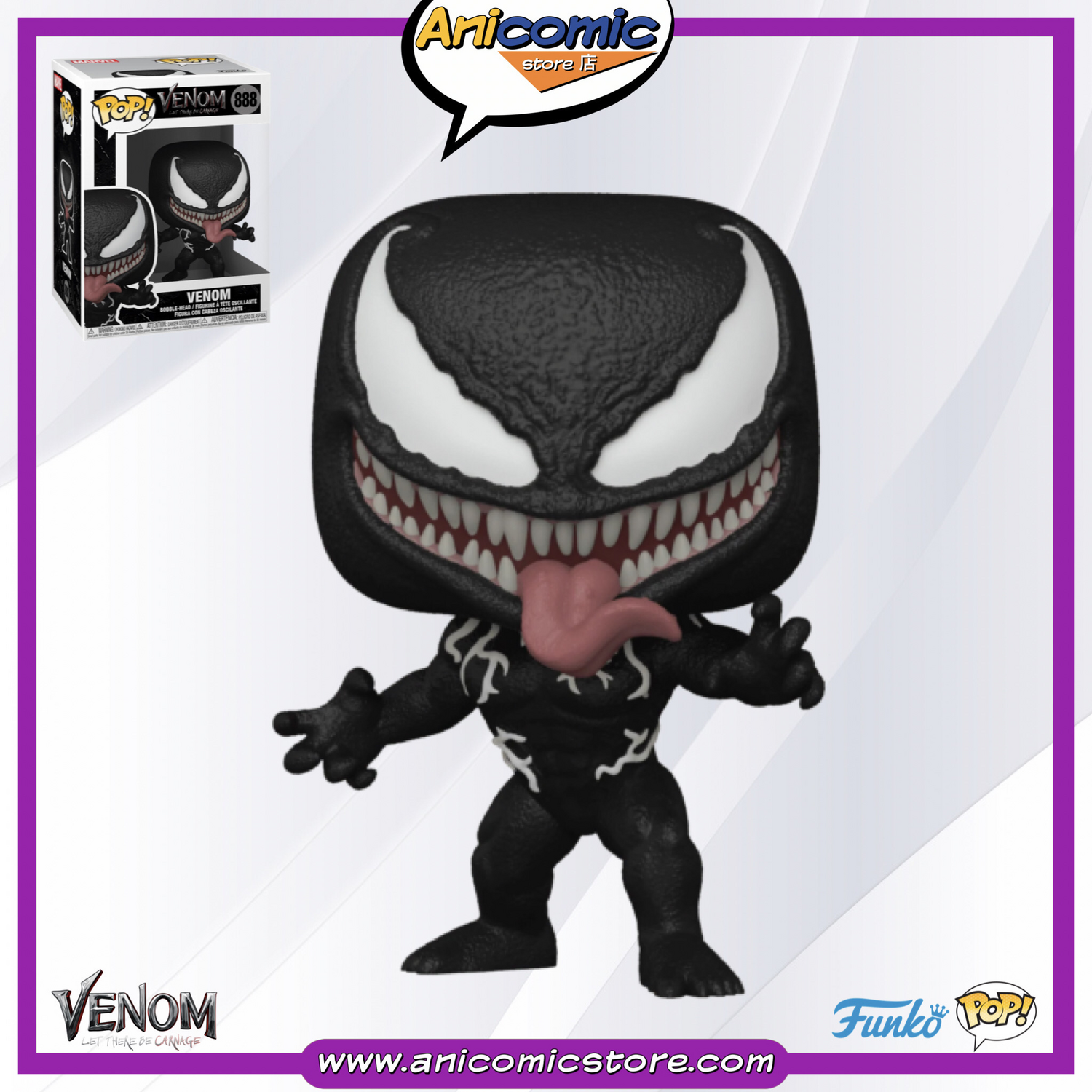 Funko Pop Venom - Venom Let There Be Carnage - Marvel