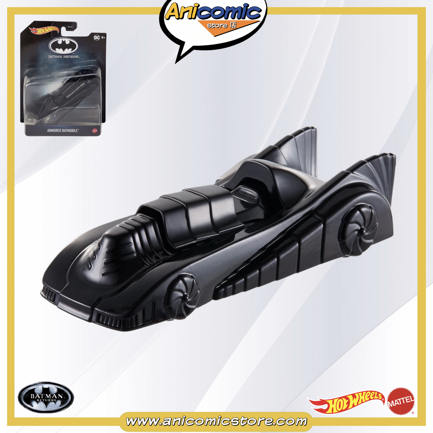 Hot Wheels Armored Batmobile - Batman Returns - DC Comics