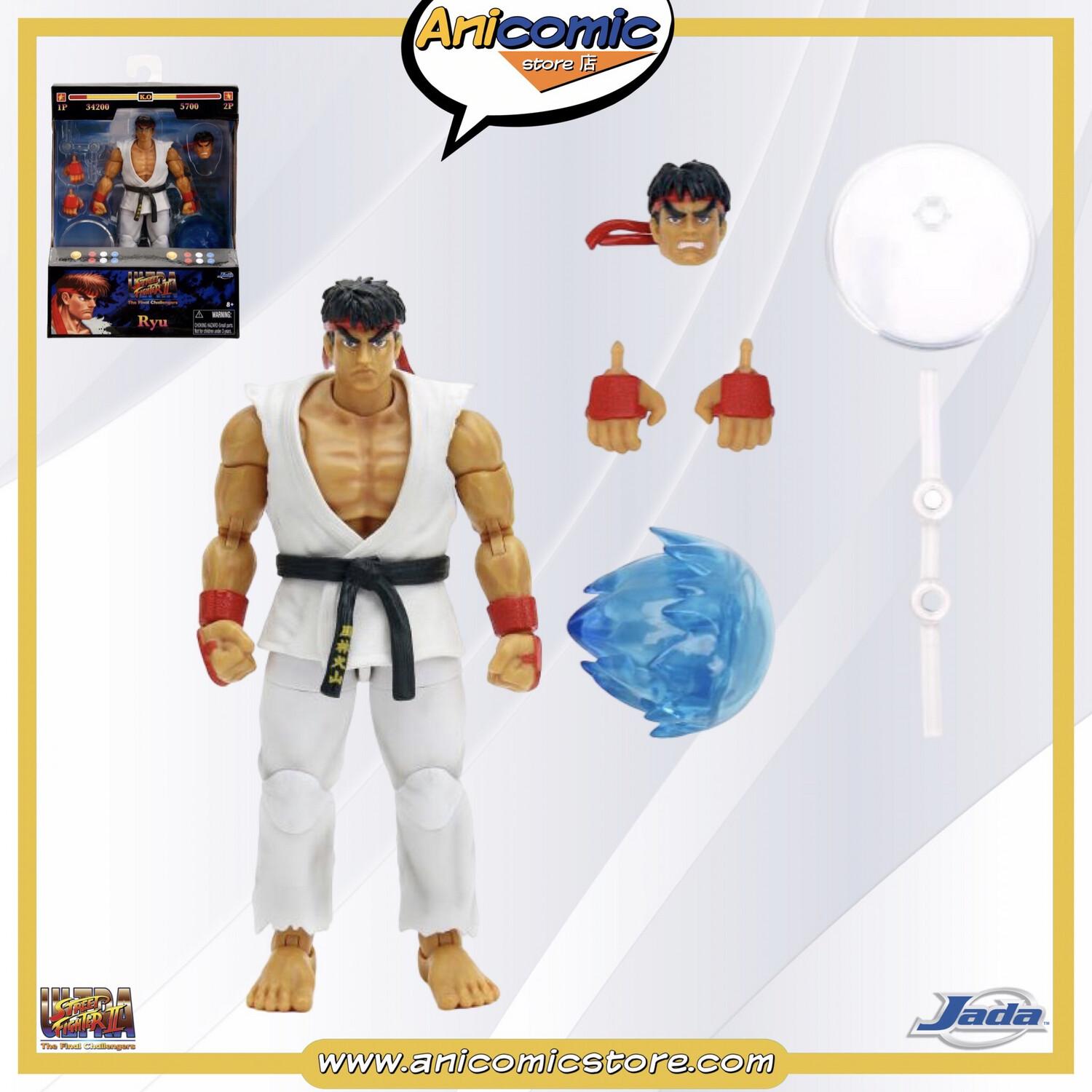Jada Toys Ryu - Ultra Street Fighter II