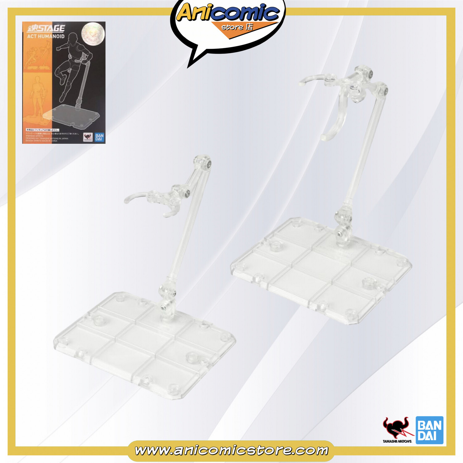 Bandai Tamashii Stage Act. 4 for Humanoid Clear Support 2-pack