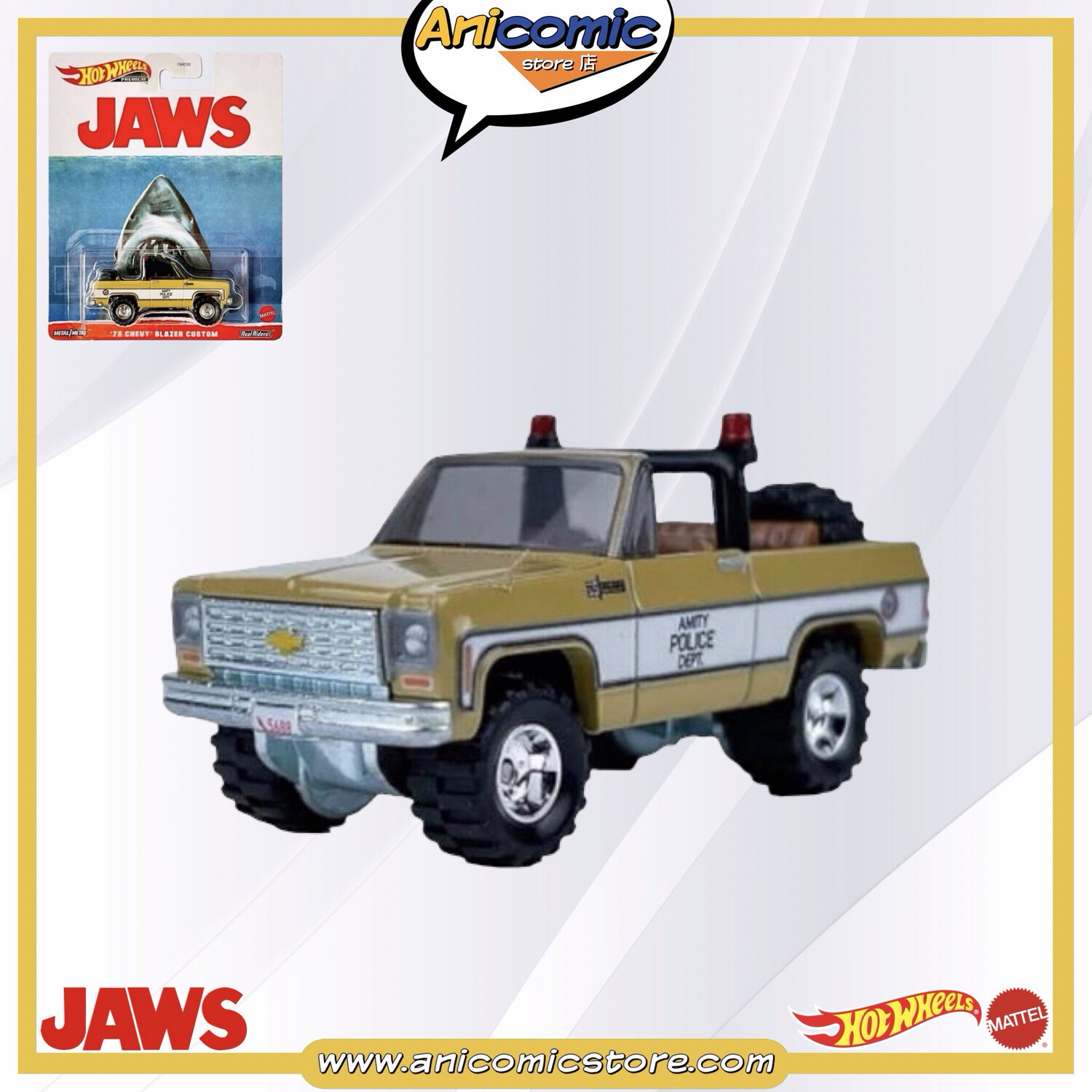 Hot Wheels Premium 75 Chevrolet Blazer Custom SUV-Jaws