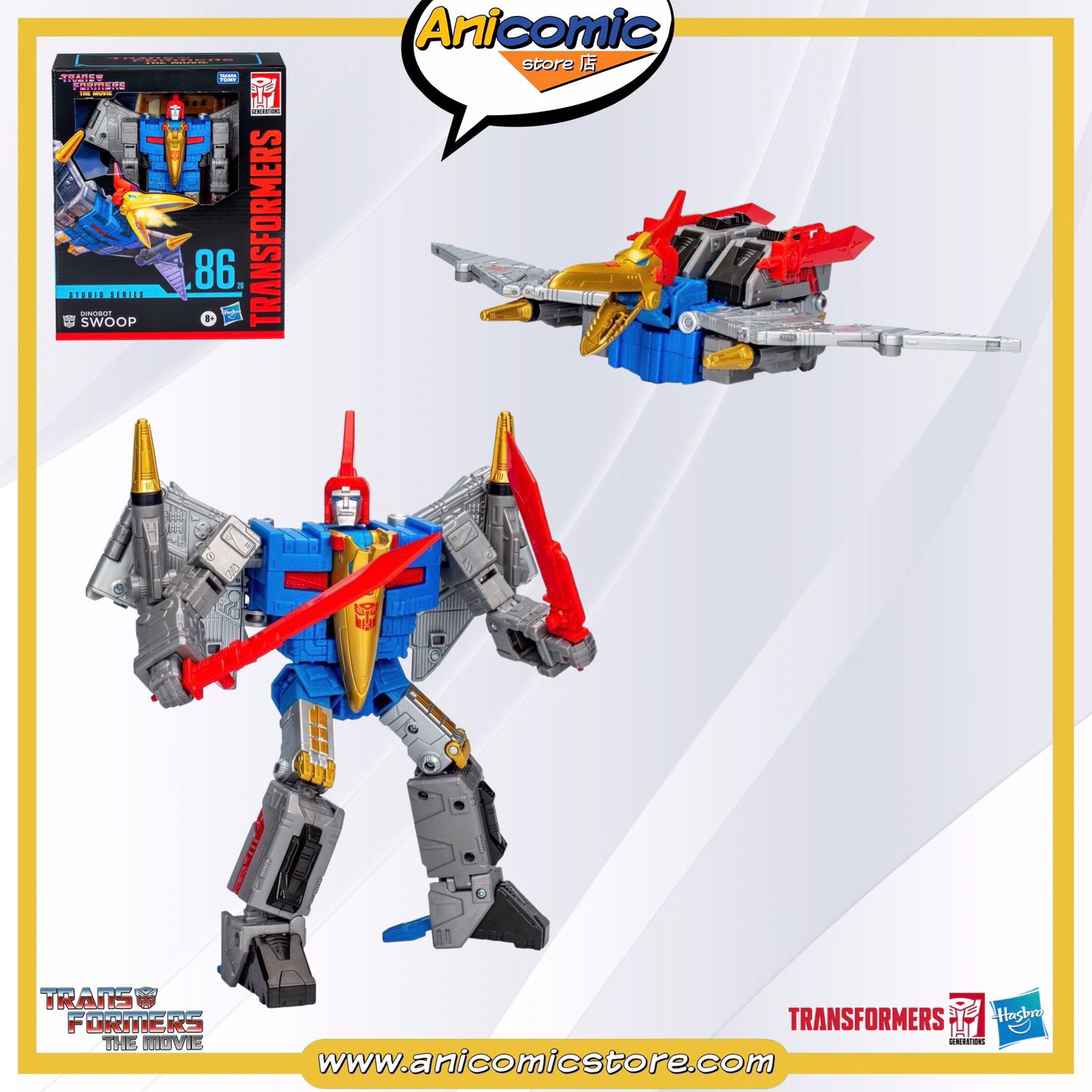 Transformers Generations Leader Swoop - Studio Series: Transformers The ...