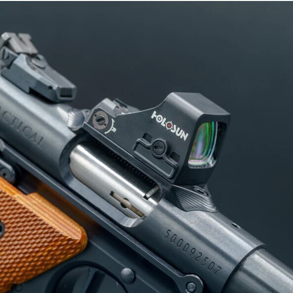 Lobos Industries Low Profile Red-Dot Mount, Ruger Mark Series Holosun K ...