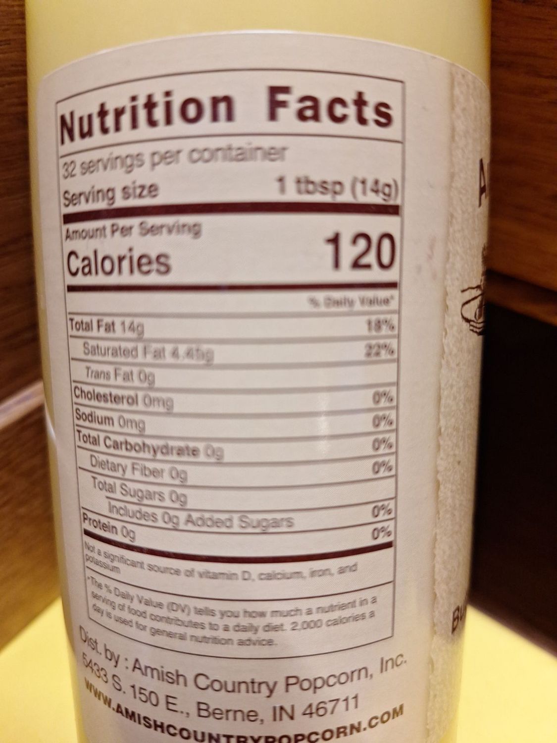 Amish Country Popcorn Buttery Topping – Our Store – Mustard Company Store