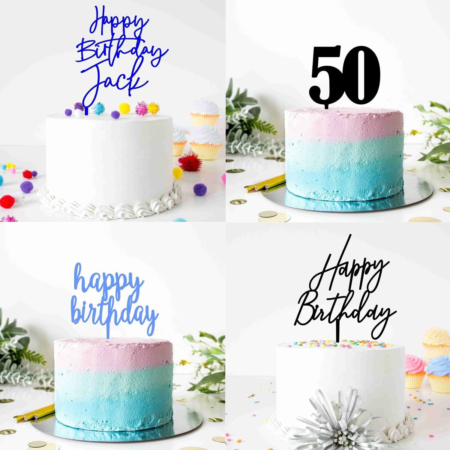 ALL CAKE TOPPERS & CHARMS