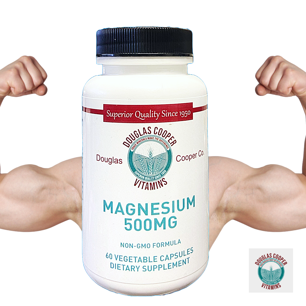 Magnesium 500mg: 60 Caps