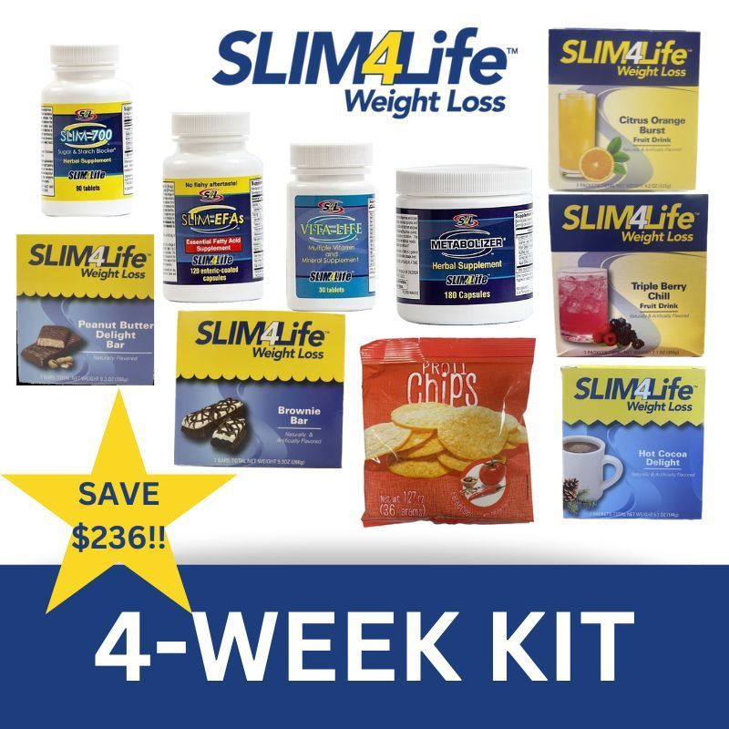 At-Home Weight Loss Program Supplement Packs | Slim4Life