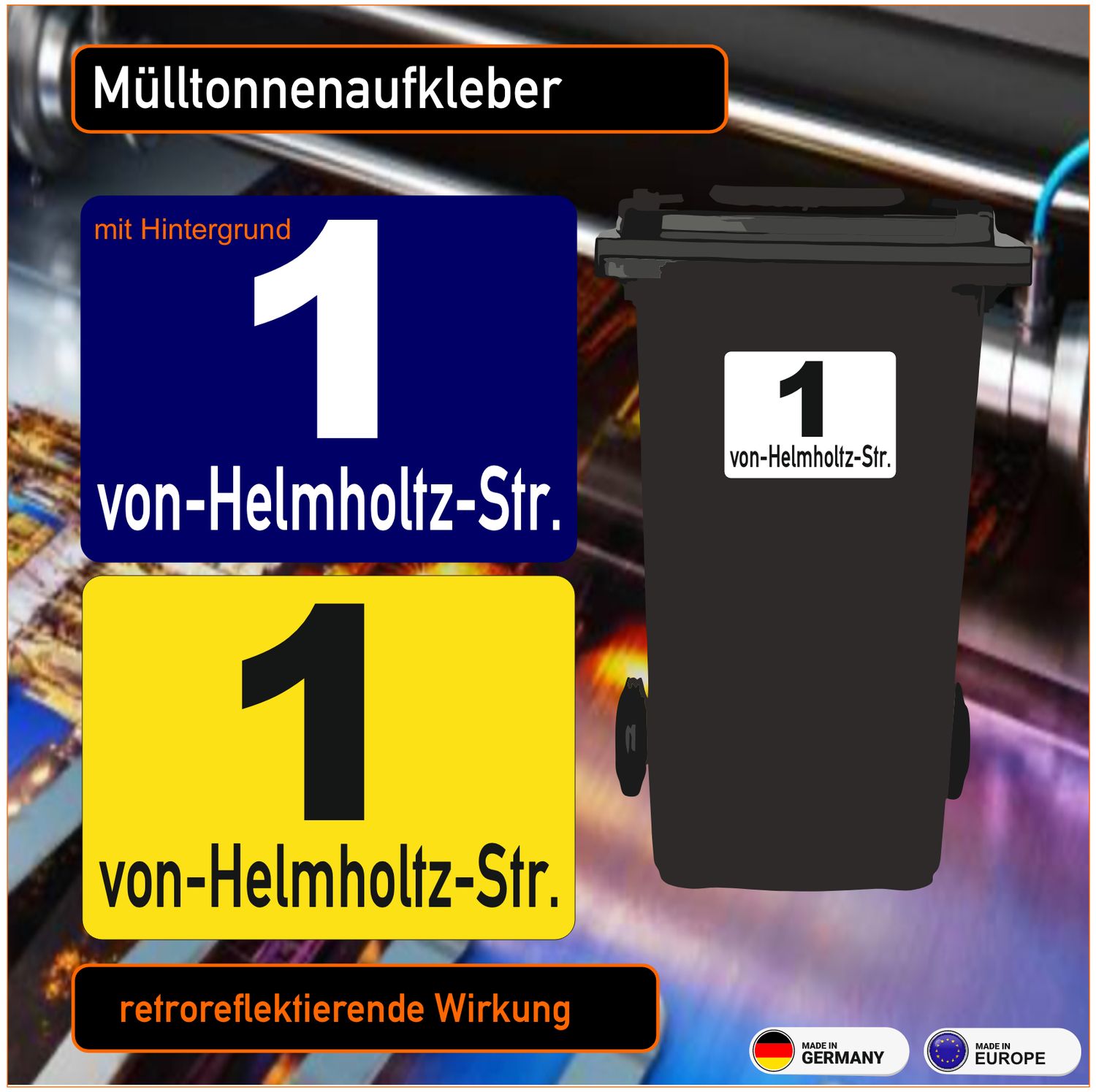 Aufkleber Fur Mulltonnen