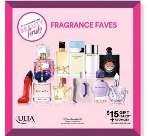 ULTA Beauty Finds Fragrance Faves Women's 11 Pieces Sampler Kit