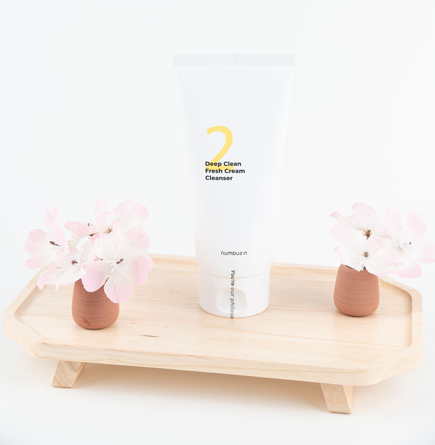 numbuzin deep clean fresh cream cleanser 120ml