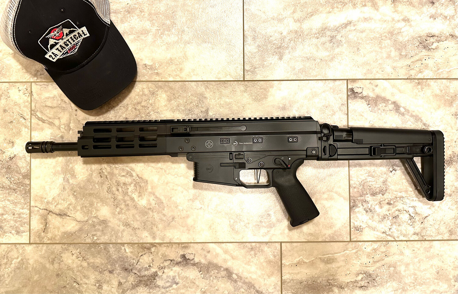 APC223 PRO SBR MBT Stock, Short Stroke Piston Barrel Length 264mm (10.4 ...