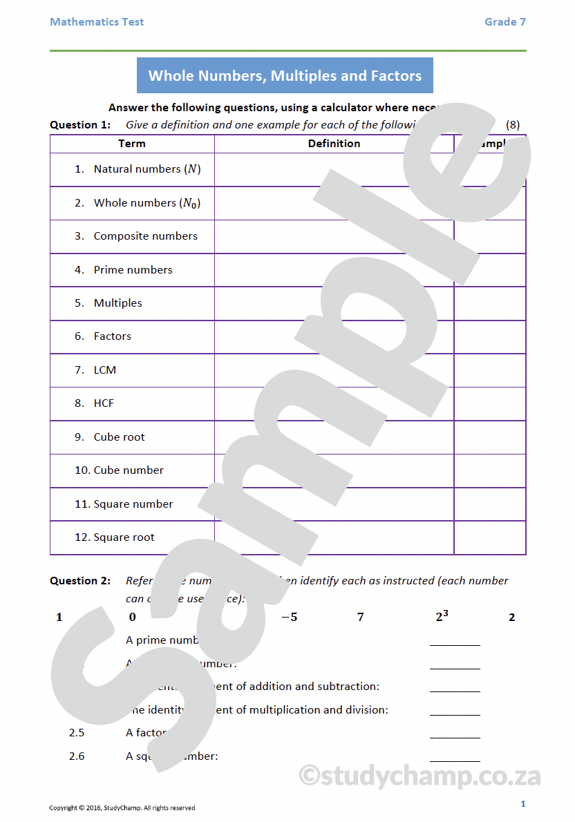 Afrikaans Curriculum