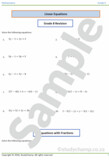 Grade 9 Mathematics Workbook: Factorisation