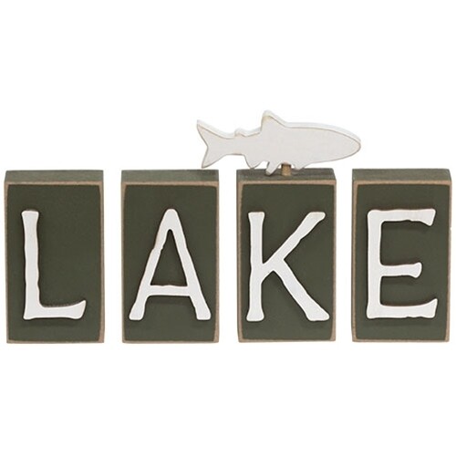 Lake Word Blocks