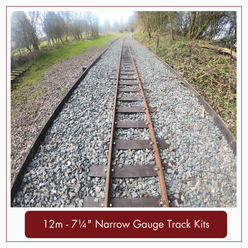7¼" Narrow Gauge Track Kits for Garden & Club Railways