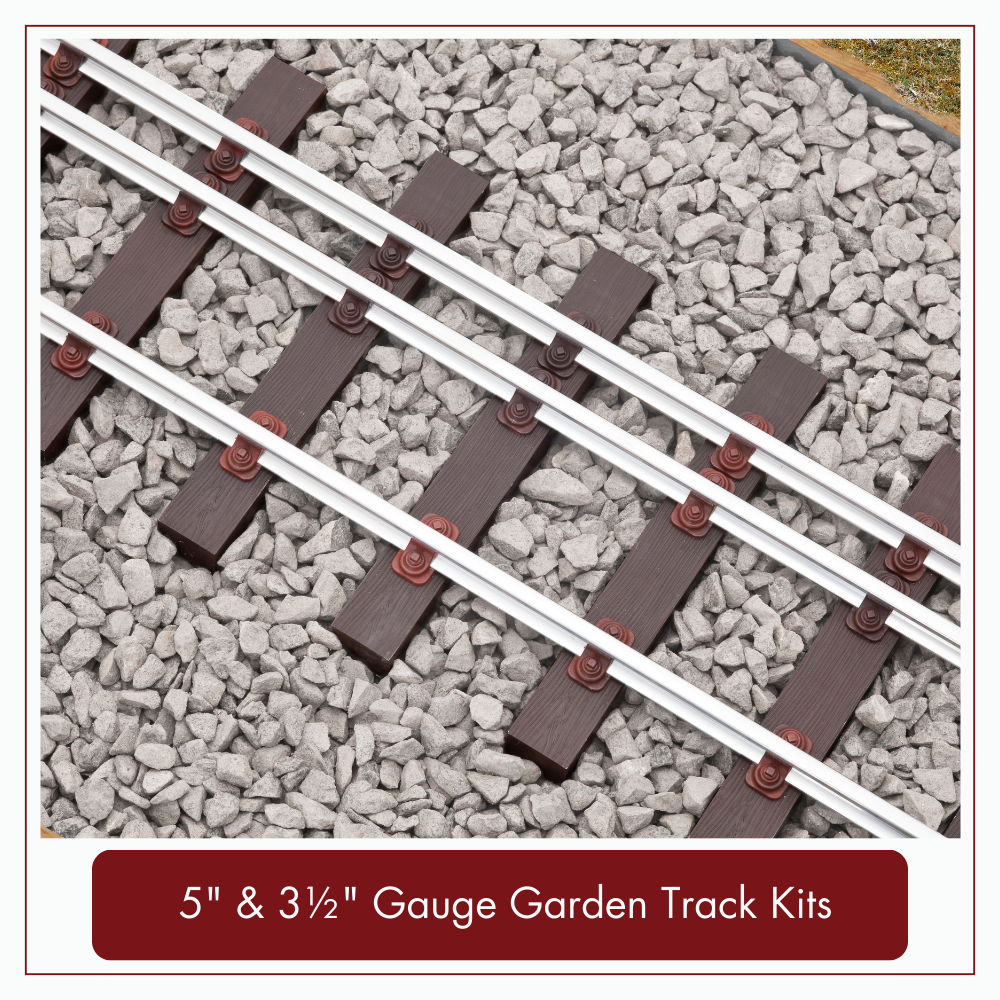 5" & 3½" Gauge Track Kits for Garden & Club Railways