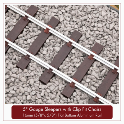 5" Gauge Track Kits for Gardens and Club Railways