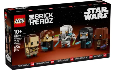 LEGO BrickHeadz 40796 - Revenge of the Sith helden en schurken