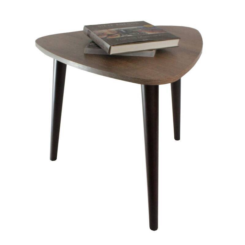 Mesa De Centro Triangular Nao Amaretto